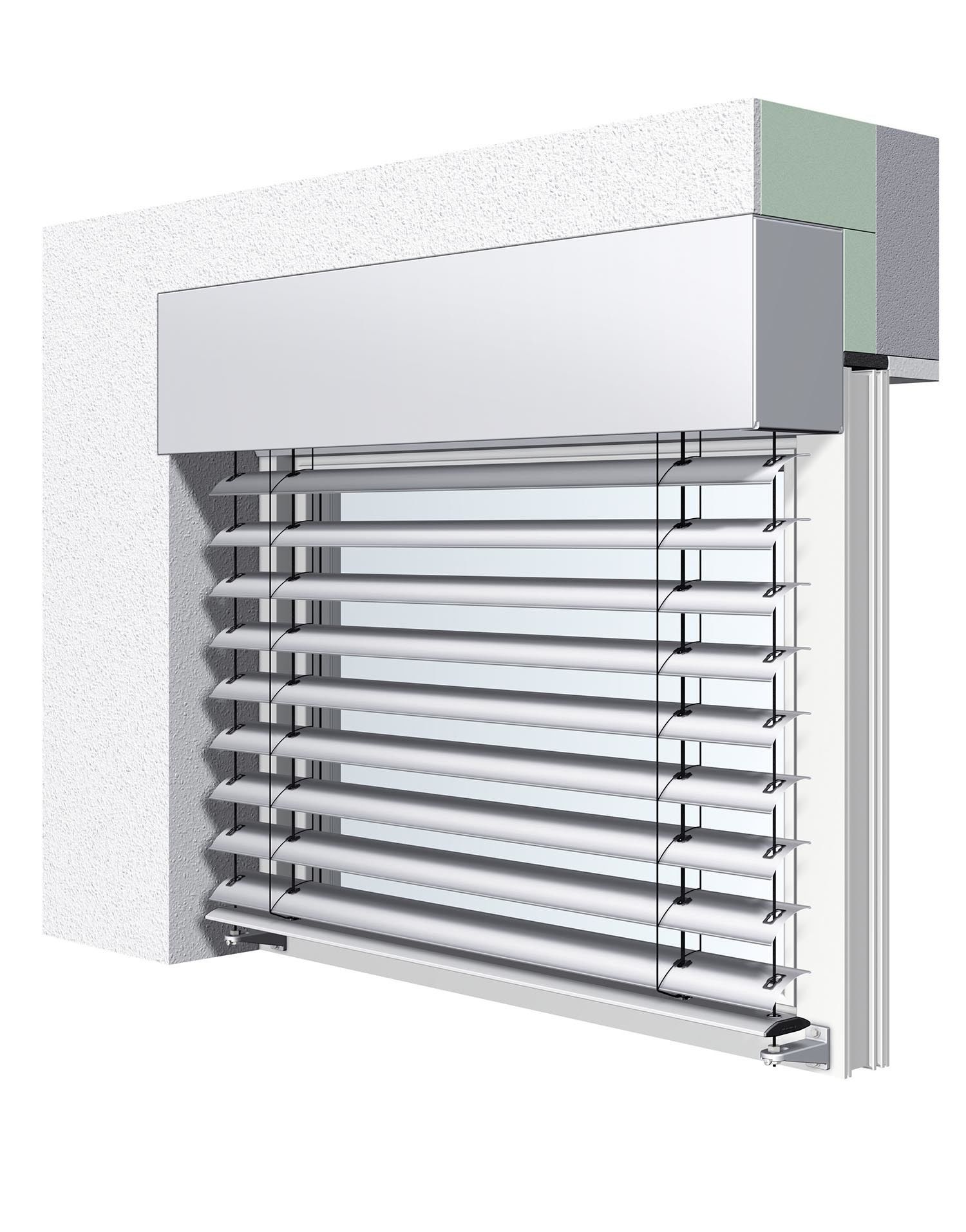 Fenster-System-Außenjalousie - Michael Holland Bauelemente